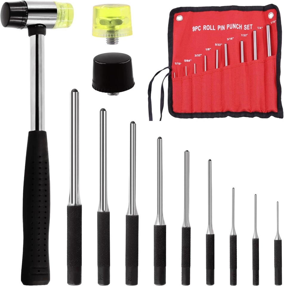Roll Pin Punch Set 12pcs Gunsmithing Punch Removing Repair Tools ...