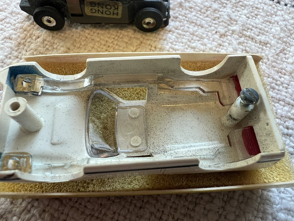 Aurora Tjet Thunderjet Ho Slot Car 1430 Blue & White Ford J ...