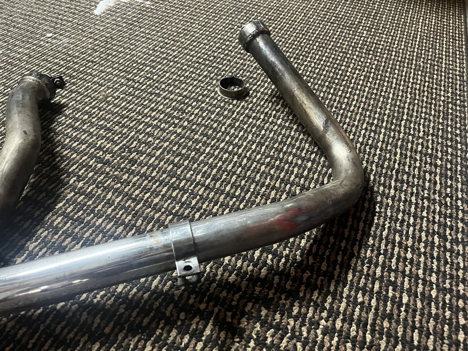 Harley-Davidson Panhead Custom Drag Pipes Exhaust Chopper | eBay