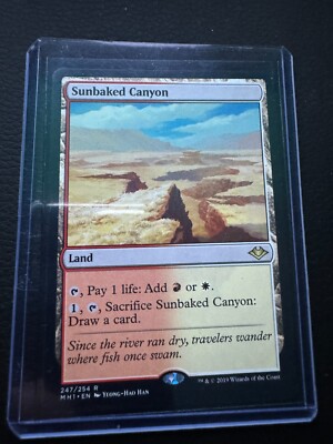 Sunbaked Canyon MTG Magic Modern Horizons x1 (Near Mint) | eBay