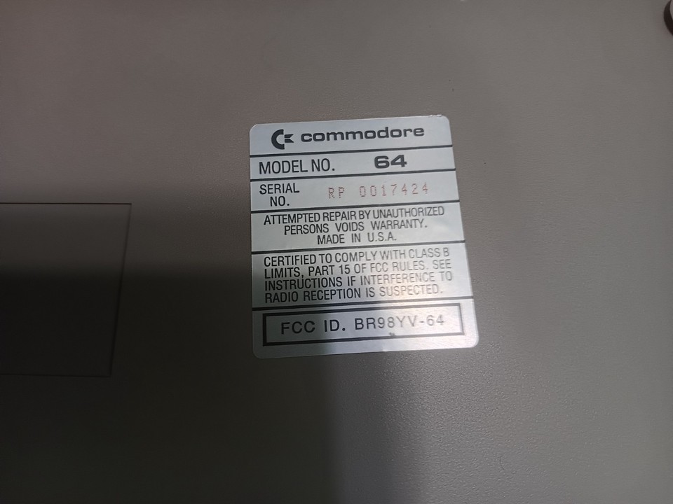 CLEANED, TESTED, and WORKING NTSC Commodore 64. | eBay