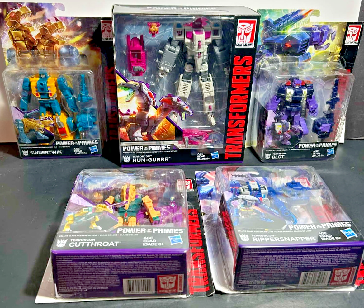 Transformers Combiner Wars Abominus Combiner Figure Hasbro Full Set of ...