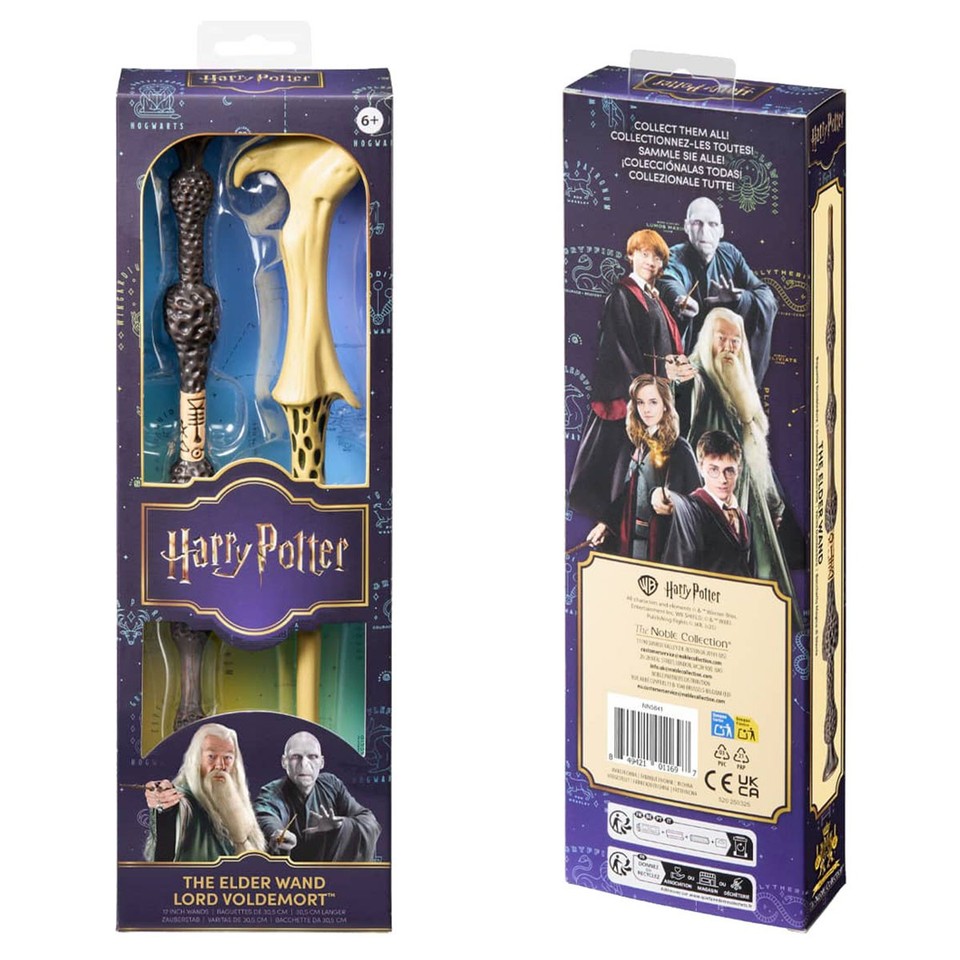 The Elder Wand And Voldemort Wands - Harry Potter Collector Wands | eBay