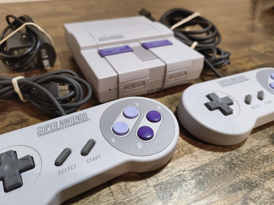 Super Nintendo SNES Mini Classic Console - TESTED & WORKS | eBay
