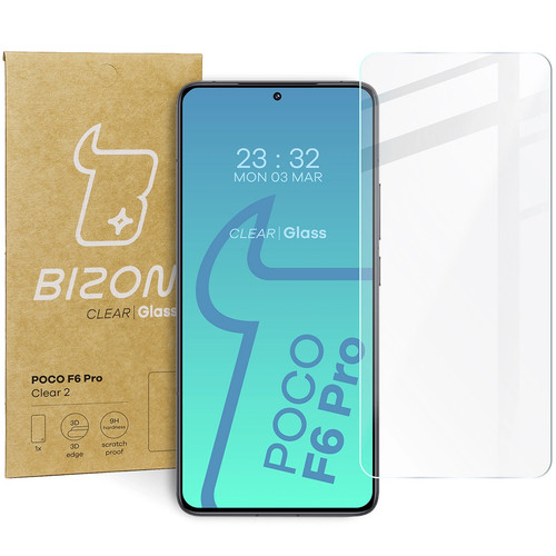 Bizon Glas Klar 2 Xiaomi Poco F6 Pro | eBay UK