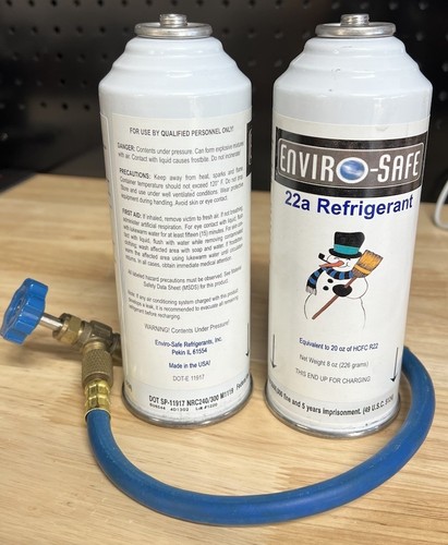 Enviro-Safe 22a for R-22 R22, Equivalent to 20 oz of HOFC R22, Net ...