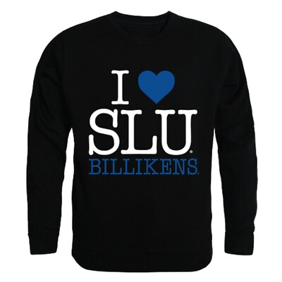 Saint Louis University Billikens SLU I Love Crewneck Sweatshirt Sweater ...