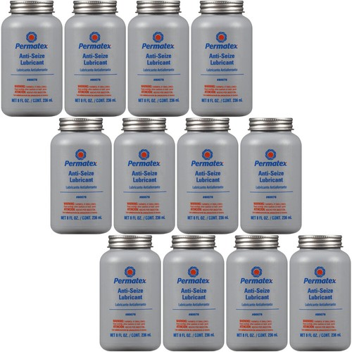 Permatex 80078 Anti-Seize Lubricant Set with Brush Top Bottle 96oz | 12 ...