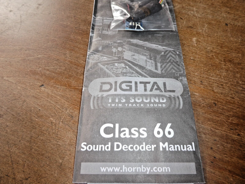 R8121 Hornby OO Gauge TTS Sound Decoder: Class 66 (Pre-Owned) | eBay UK