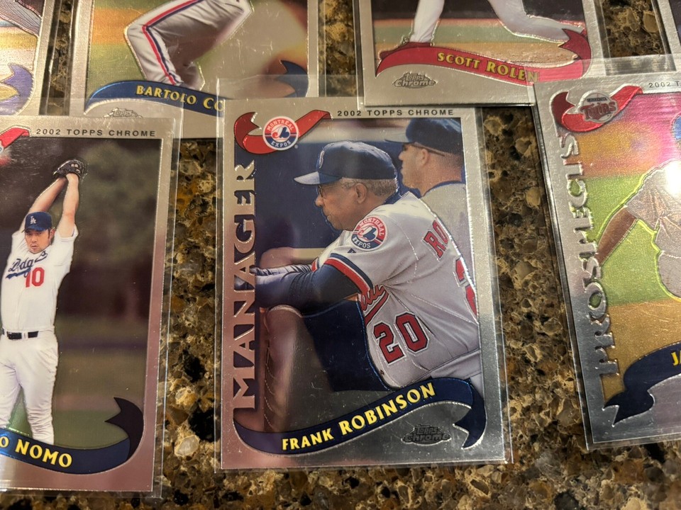2002 Topps Chrome Traded Complete Baseball Set #T1-T275 | eBay