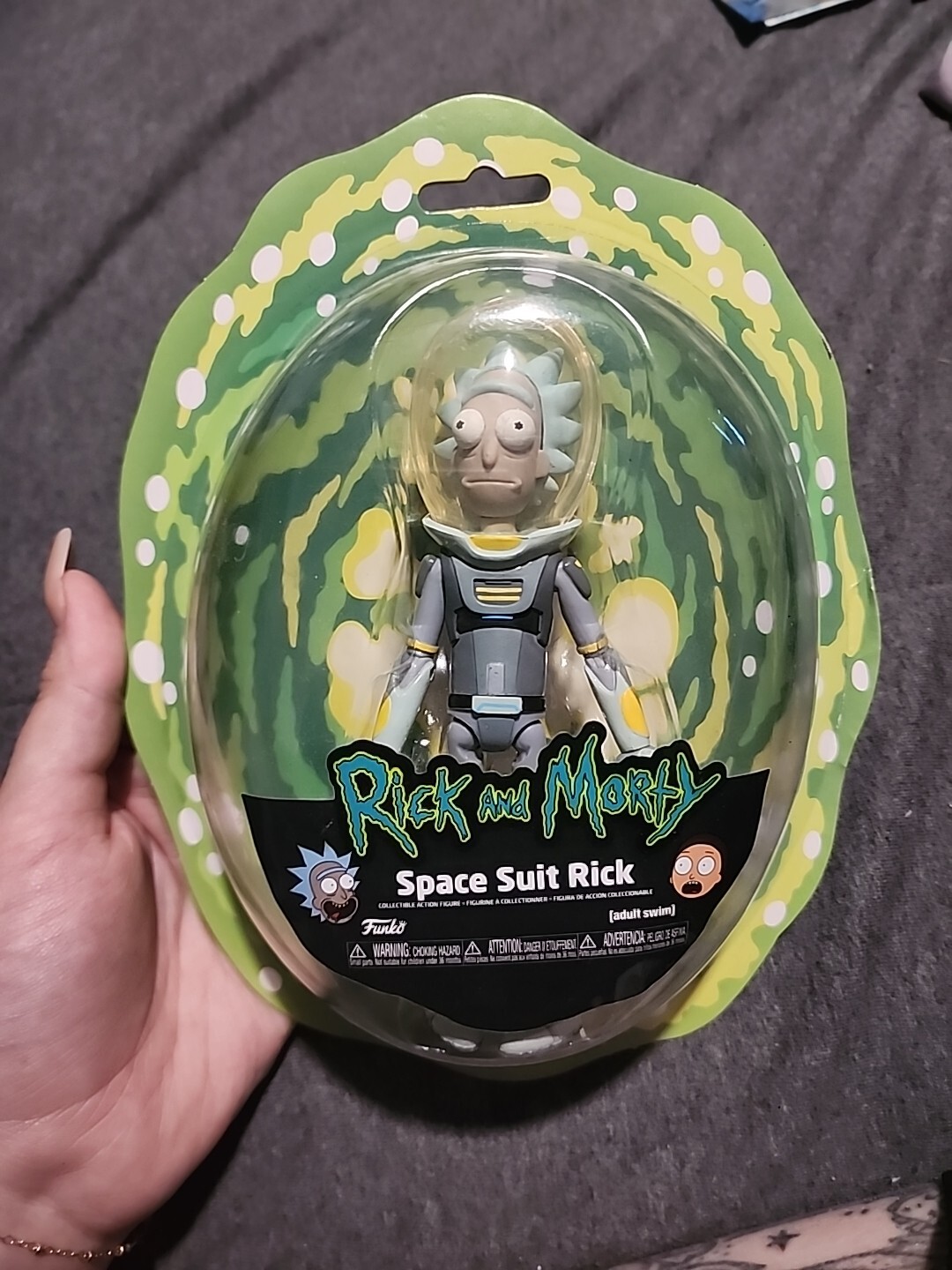 Funko Pop! Animation: Rick and Morty - Space Suit Rick Action Figure ...