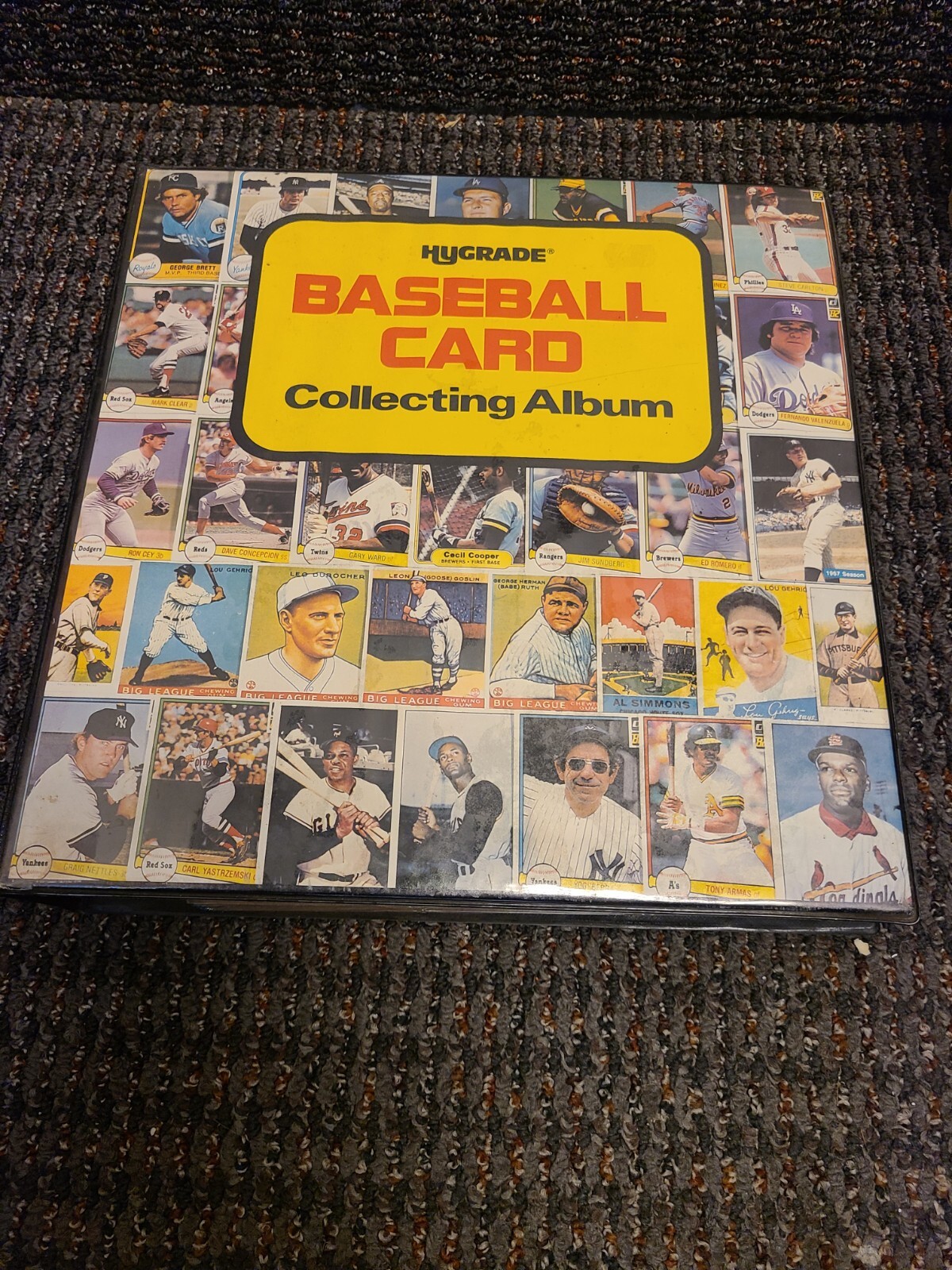 Vintage 1980s Topps Baseball Cards Collecting Album | eBay