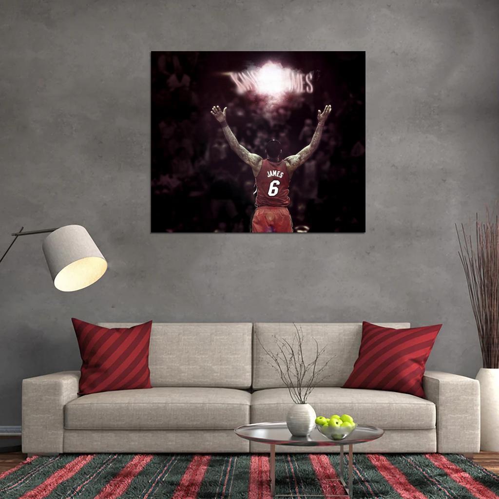 Lebron James Chalk Toss Wallpaper