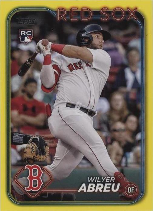 2024 Topps Series 2 - Wilyer Abreu #672 Yellow (RC) for sale online | eBay