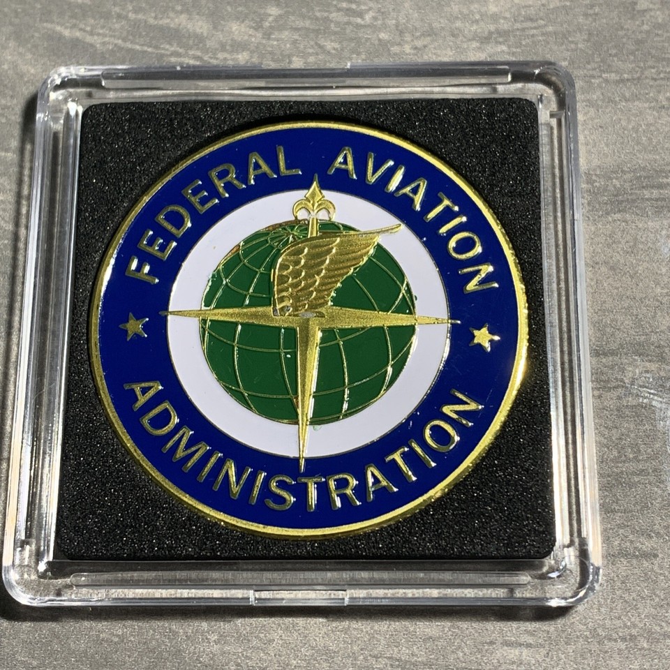 United States Federal Aviation Administration (FAA) Challenge Coin w ...