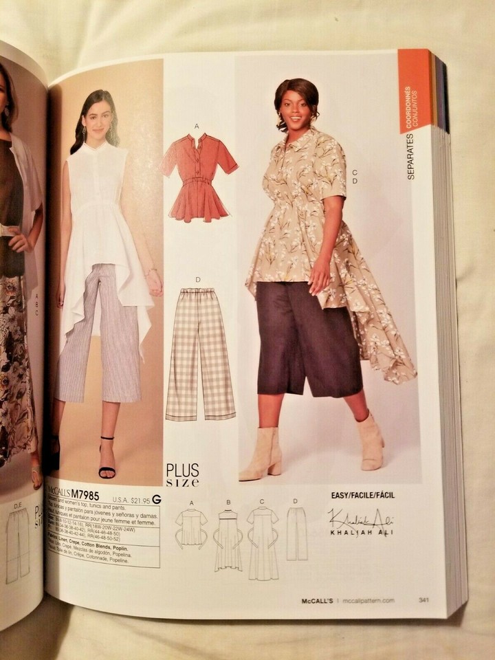 McCall's Spring 2020 (Printemps) Counter Pattern Book | eBay