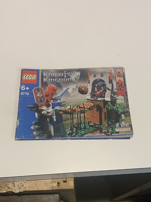 LEGO 8778 Castle Knights Kingdom Border Ambush INSTRUCTION MANUAL ONLY ...