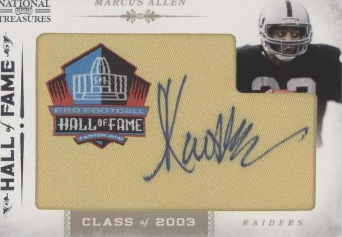 2011 Playoff National Treasures - Embroidered Hall of Fame Patches ...