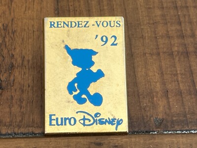 PINS PIN EURO DISNEY 1992 PINOCCHIO | eBay