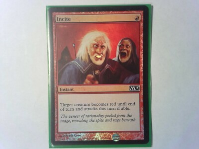Foil Incite Magic 2011 - Magic the Gathering Mtg Red | eBay