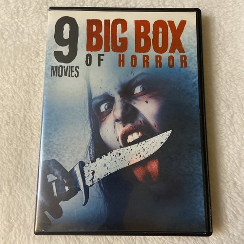 Big Box of Horror Movie Set Dvd Suspense Thriller Gore 9 Movies The ...