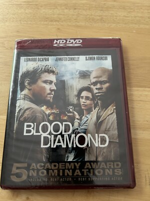 Blood Diamond (HD DVD, 2007) Brand New Sealed Free Shipping 85391117643 ...
