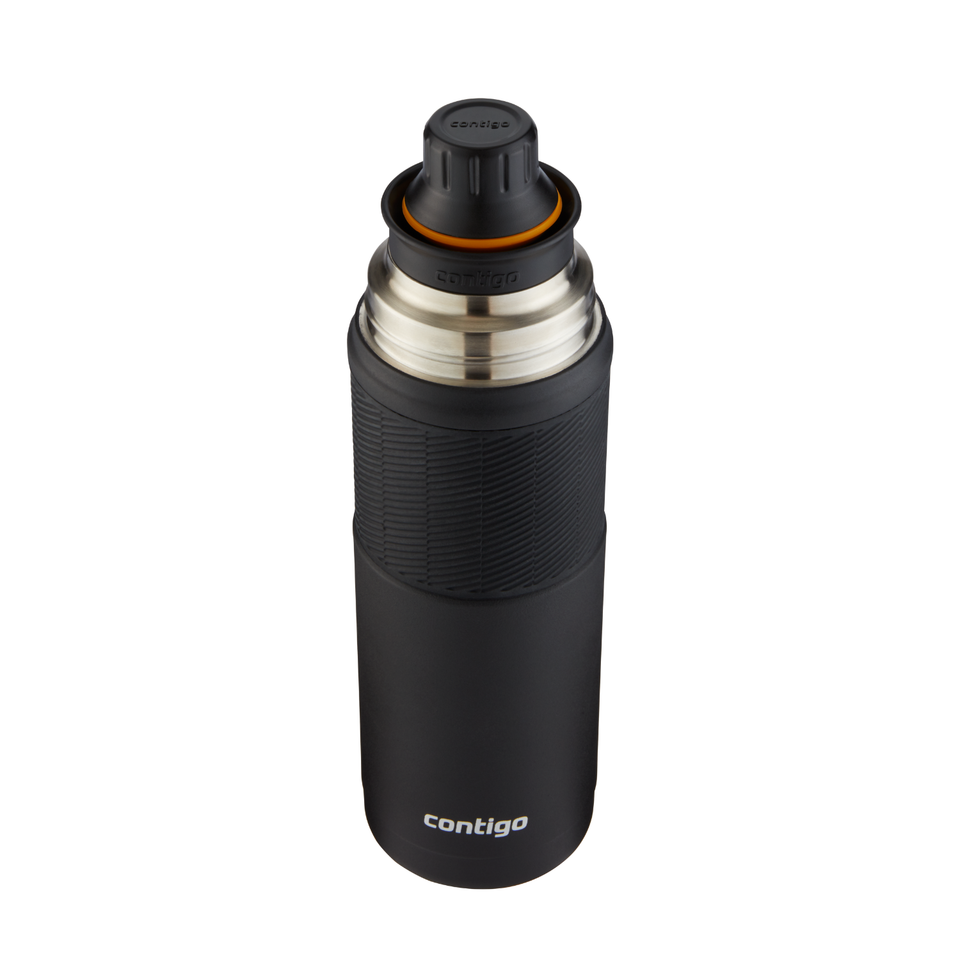 Contigo Black Insulated Bottle Stainless Steel 740ml Outdoors Flask ...