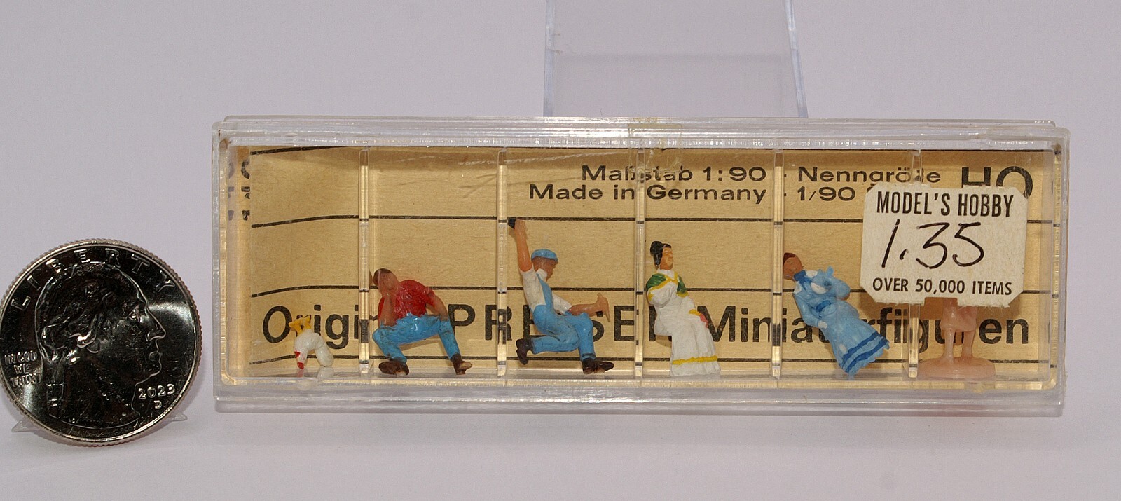 Vintage "Preiser Miniature Figures" HO Train Accessories For Sale | eBay