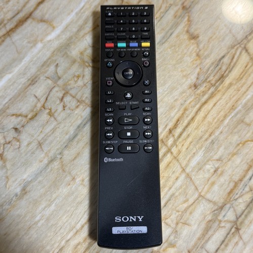 Genuine Sony PS3 BD Playstation 3 Media Blu-Ray Disc OEM Remote Control ...