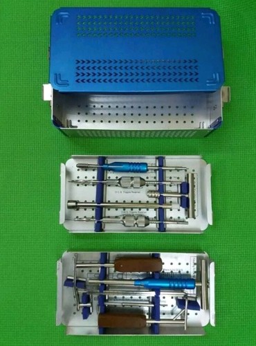 DHS and DCS Instrument set with Silver Sterlization Case Box surgical ...