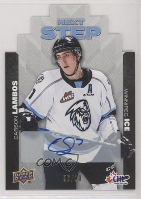 2021-22 Upper Deck CHL Next Step Auto /10 Carson Lambos #NS-9 Auto | eBay