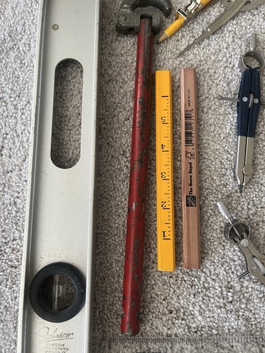 Vintage/ Modern Machinist X-Acto Lot Level Ruler Pencils Square USA | eBay