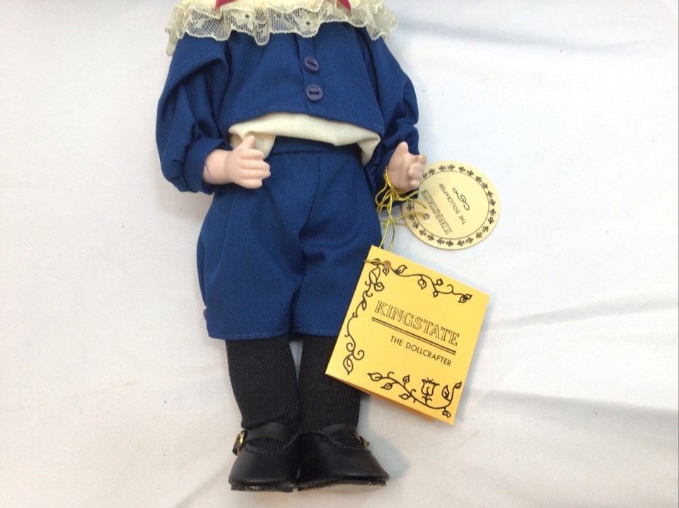 Vintage Kingstate The Dollcrafter Doll Procelain Albert Boy Handmade ...