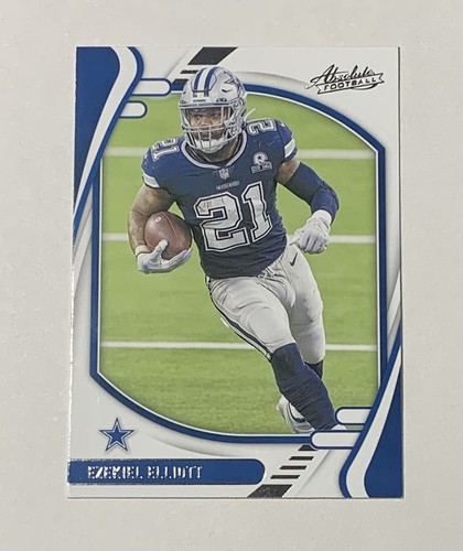 2021 Panini Absolute Ezekiel Elliott #50 Dallas Cowboys | eBay