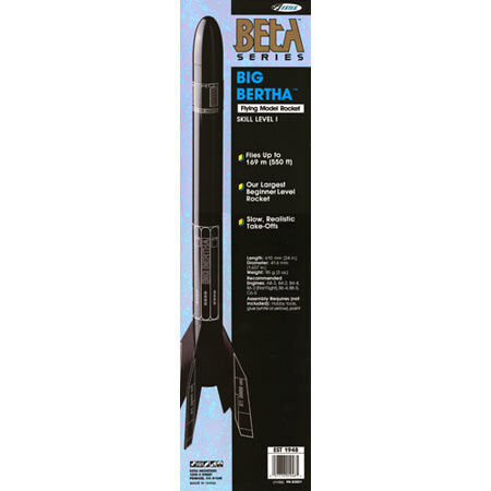 Estes 1948 Big Bertha Skill Level 1 Model Rocket Kit | eBay