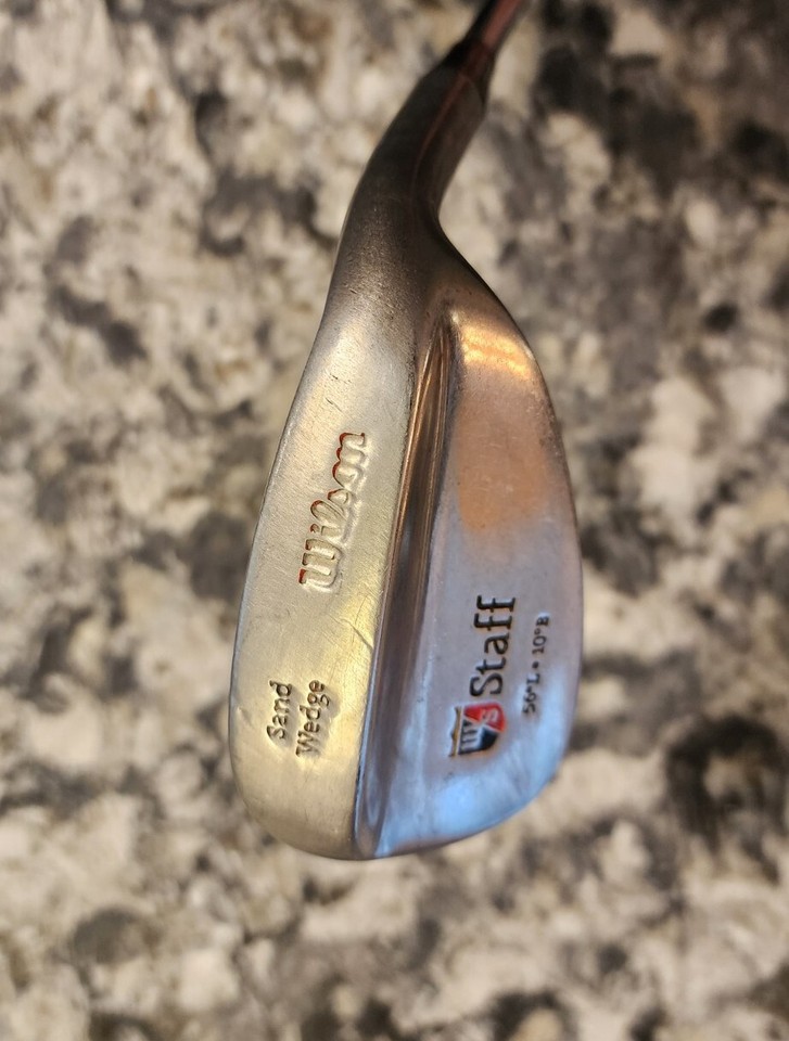 Wilson Staff Sand Wedge, 56°‐10°, Stiff Steel Shaft, Right Hand | eBay