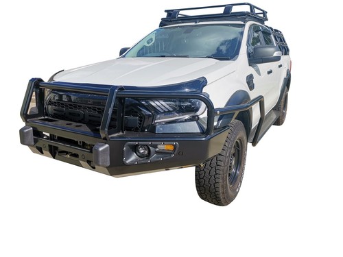 Front Bullbar & Side Step With Brush Bars Rock Slider suitable for ...
