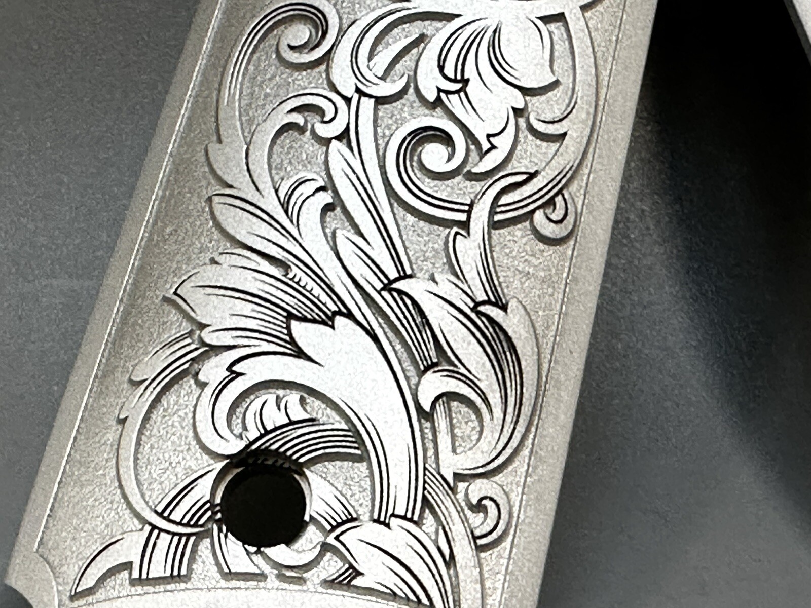 Custom Engraved 1911 Grips Full Size Aluminum | eBay