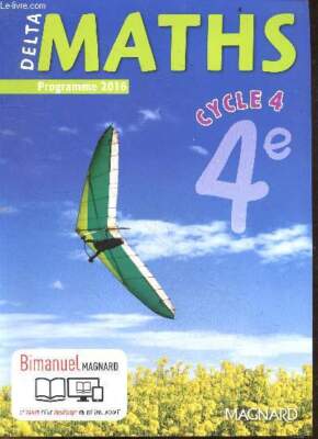 DELTA MATHS - 4e, cycle 4 - programme 2016 - specimen enseignant | eBay