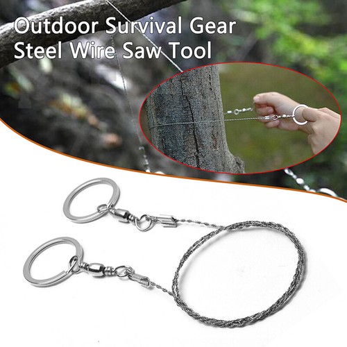 Outdoor Stainless Steel Hand Saw Survival Gear Camping Climbing Tools ...