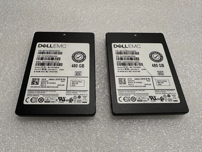 2x DELL 480GB SATA 3KVC5 6Gbps 2.5in SSD 03KVC5 MZ-7KH480A | eBay