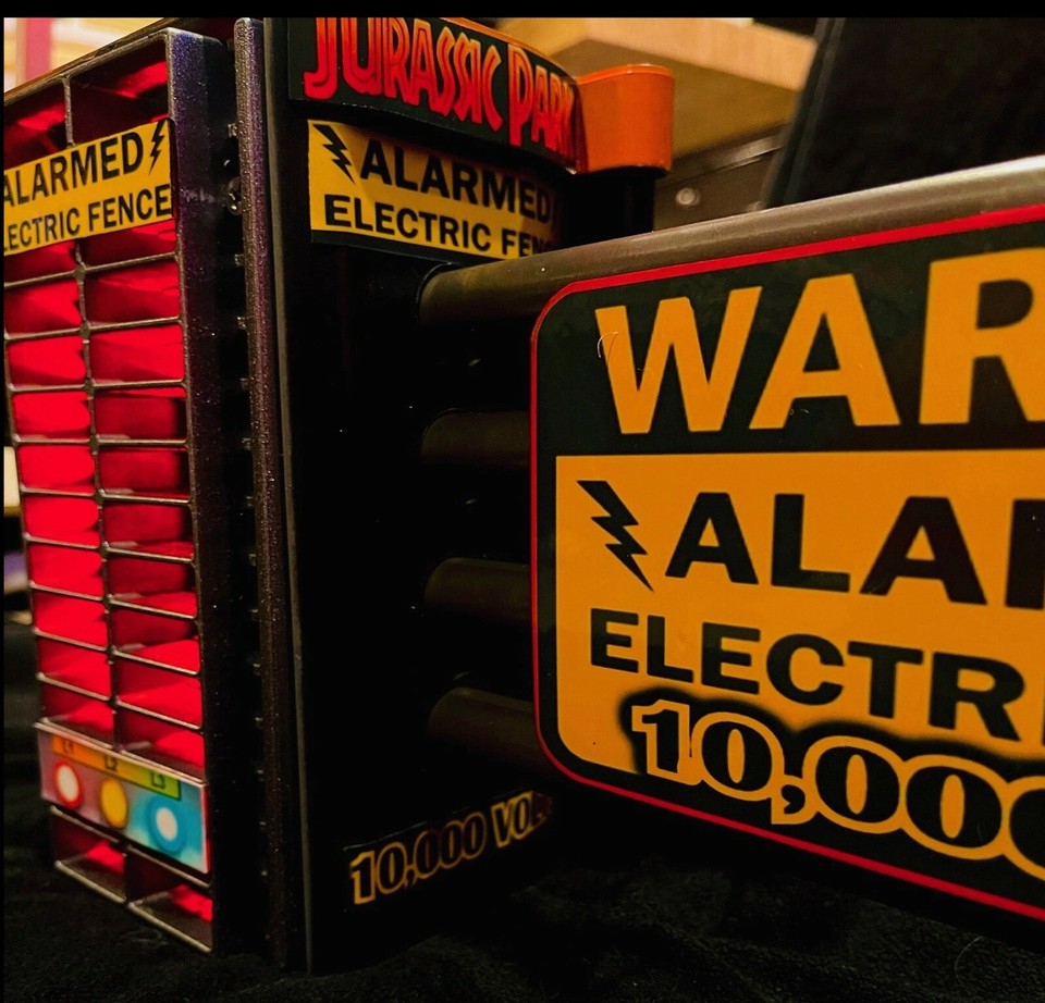 NEW DESIGN 2021 Jurassic Park LE /Premium/Pro RAPTOR FENCE- | eBay