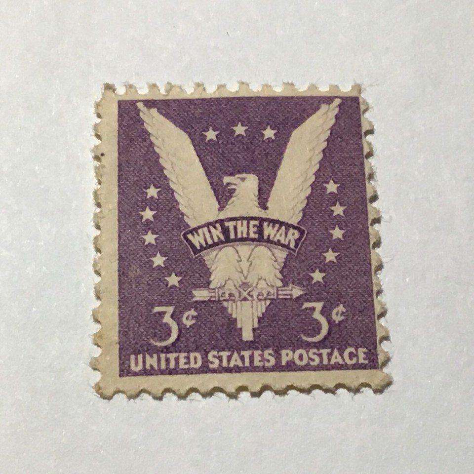 United States Postage 3 cents stamp Win the War 1942 | eBay