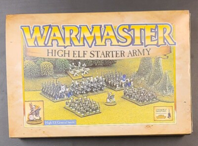 Warmaster High Elf Starter Army 10mm - Games Workshop - Open Box Sealed ...