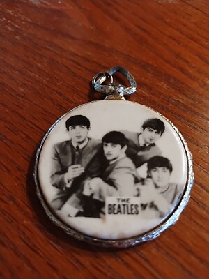Beatles Vintage RARE MS Entertainment Medallion Pendant Fabulous 4 ...
