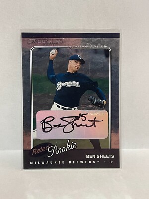 2001 Donruss Stat Line Career #159 Ben Sheets AUTOGRAPH | eBay