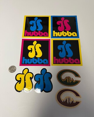 Vtg Skateboard Sticker Hubba Wheels City Skateboards Thrasher | eBay