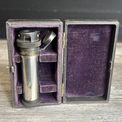 Antique Vintage Hand Spectroscope Optical Works in Case (unmarked) | eBay