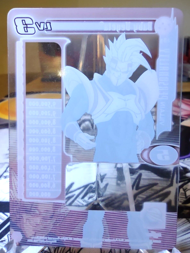 DBZ CCG DRAGON BALL Z GT BABY VEGETA LV3 #283 HI-TECH SCORE CARD BABY ...
