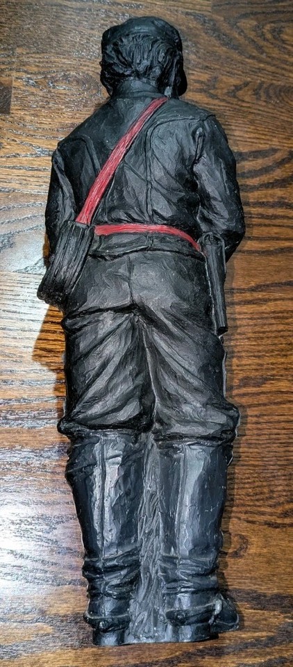 1960s Plastray 22 Inch Civil War Soldier Statue Union Confederate ...